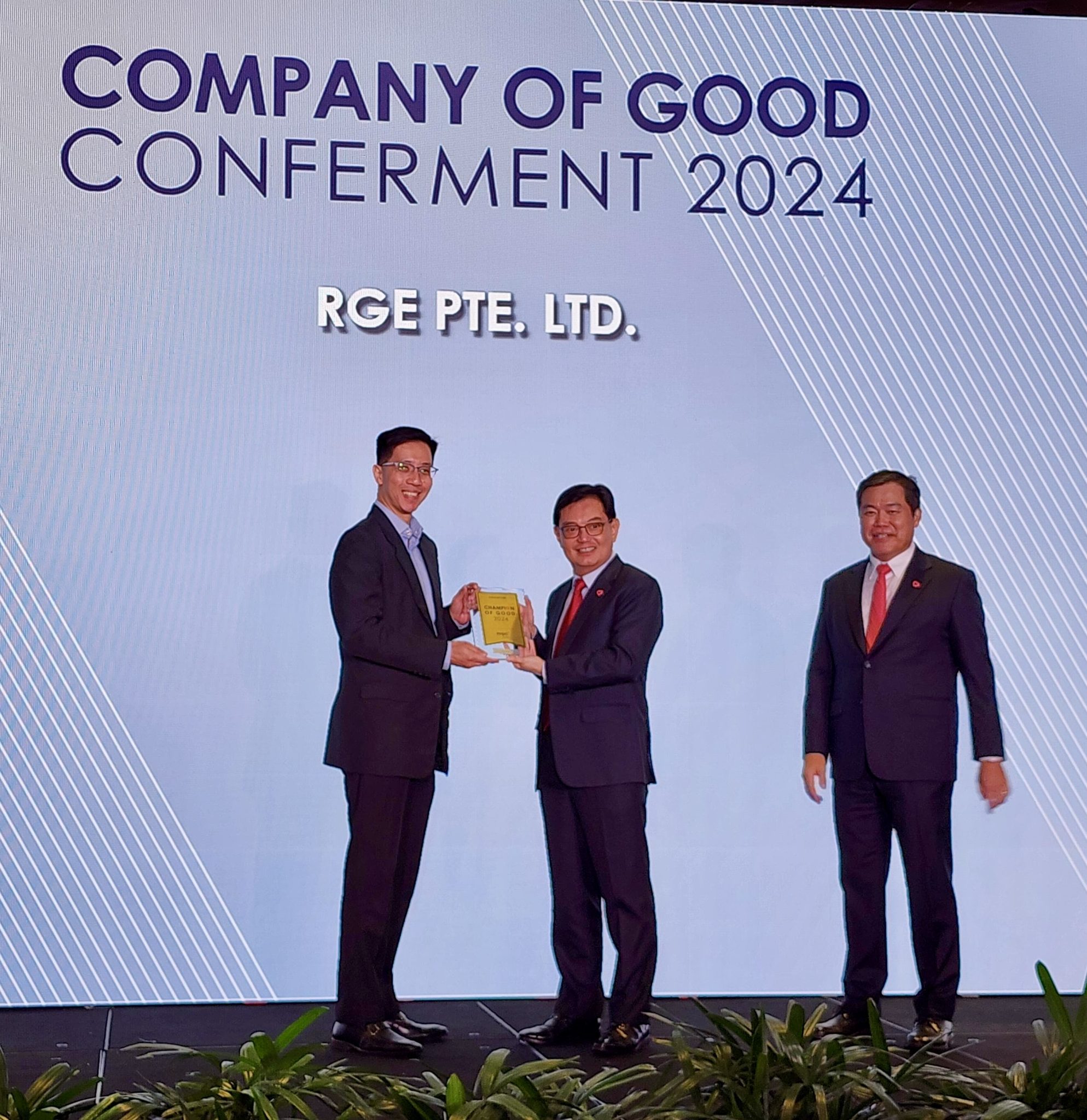 RGE Named ‘Champion of Good’ by National Volunteer and Philanthropy ...